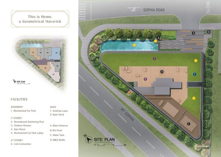 Site Plan - Sophia Regency